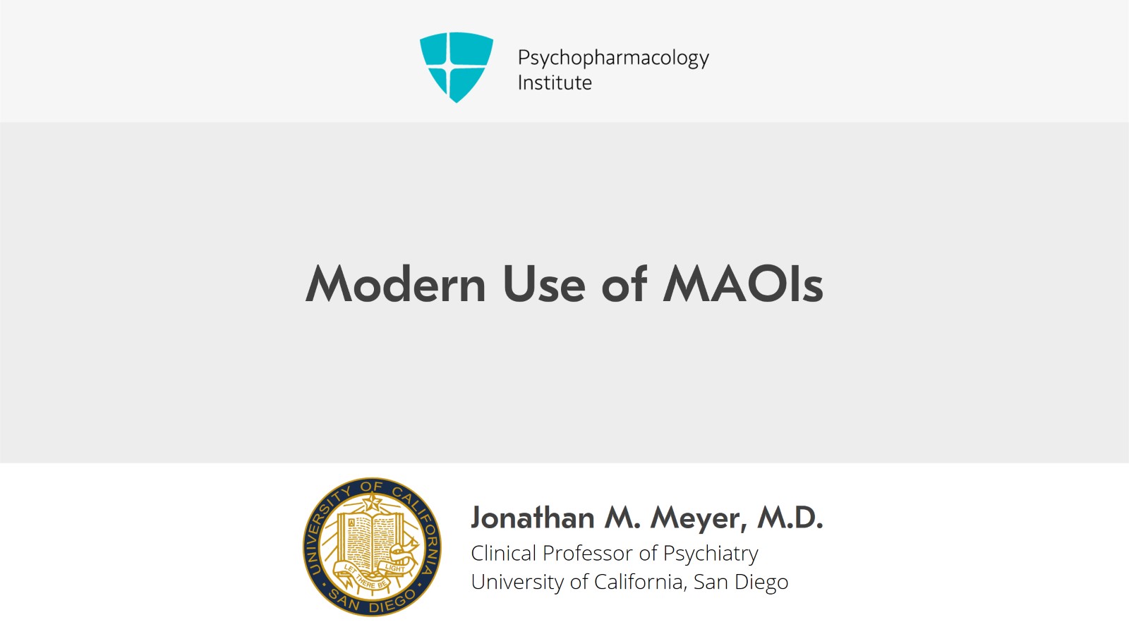 Psychopharmacology Institute